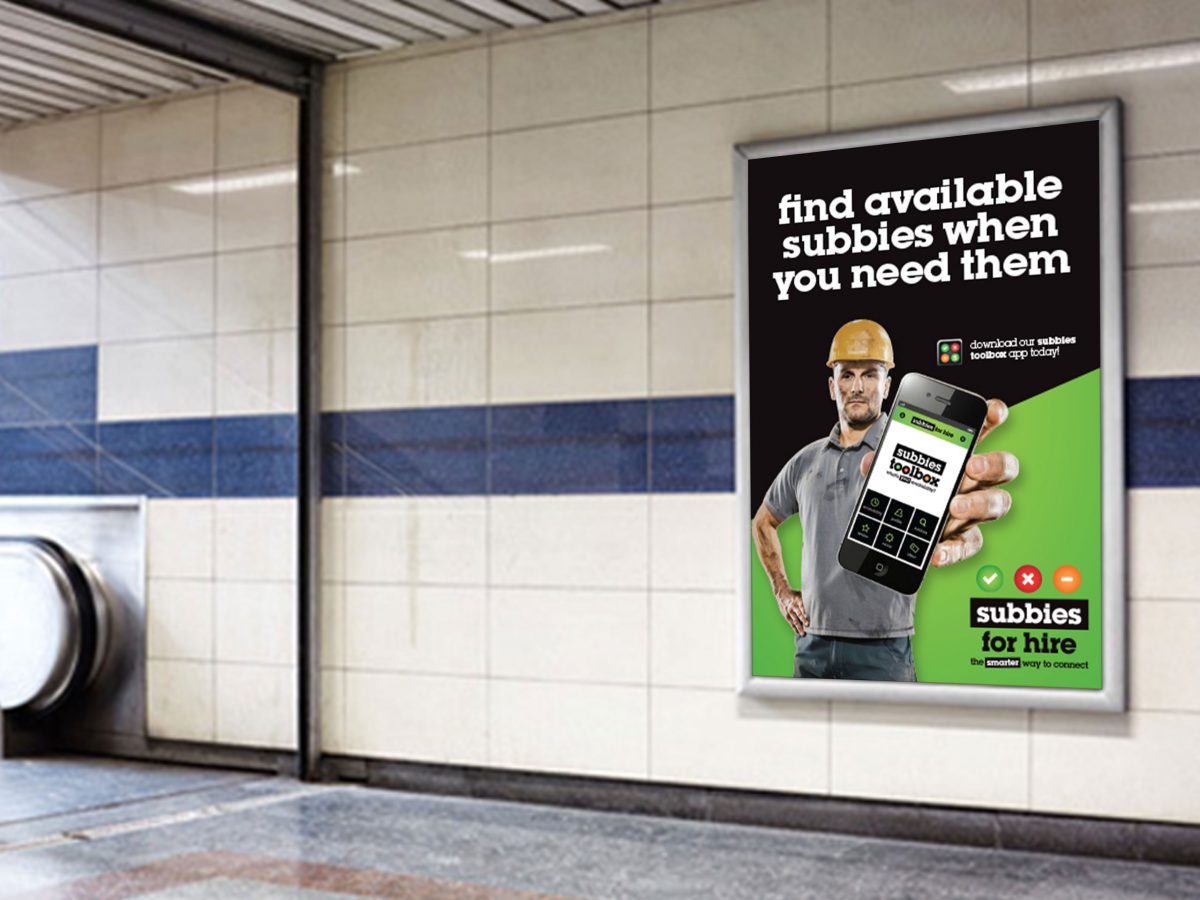 Subbies for Hire | Cre8ivedge - Creative Brand Agency